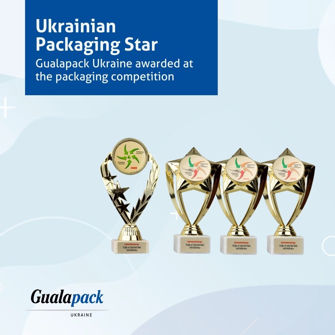 Gualapack Ukraine recognized at the 2025 “Ukrainian Packaging Star” Awards | Gualapack